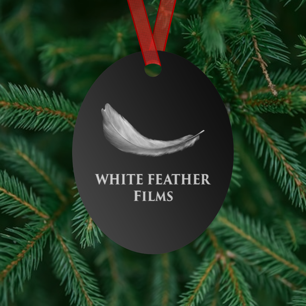 Commemorative ‘White Feather Films’ Metal Ornament – Julian Lennon Store